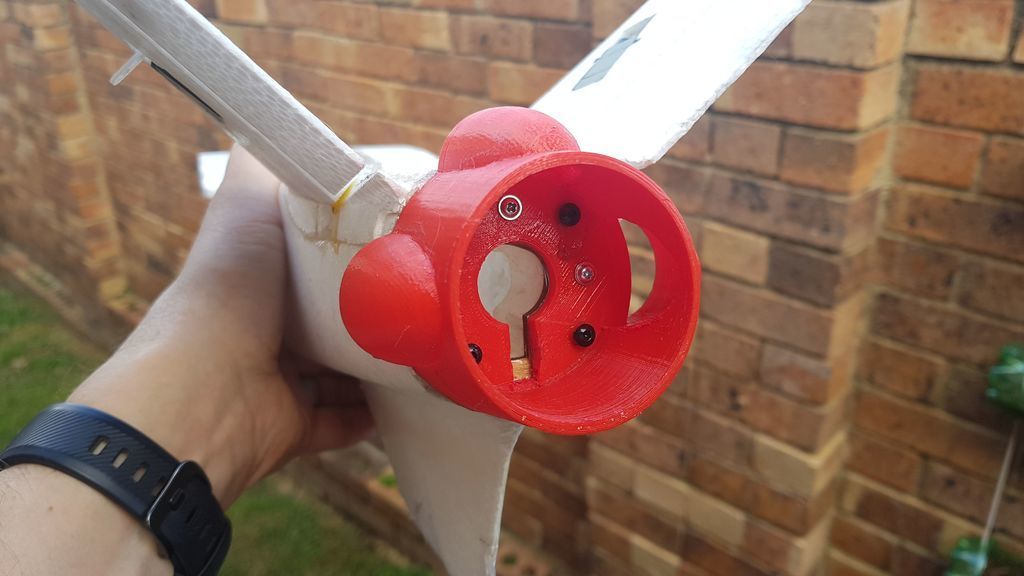 Free STL file UAV Mini Talon Motor Mount Cowl・3D printer design to ...