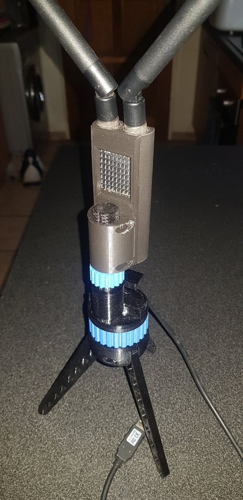 Free STL file RFD900 Protector with Tripod Mount・3D printing template ...