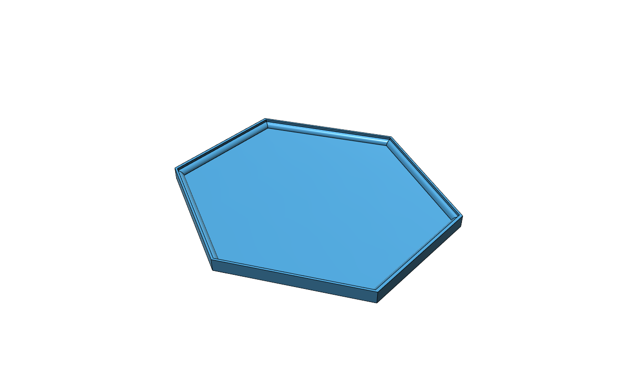 Free STL file Hexagon Coaster・3D print object to download・Cults