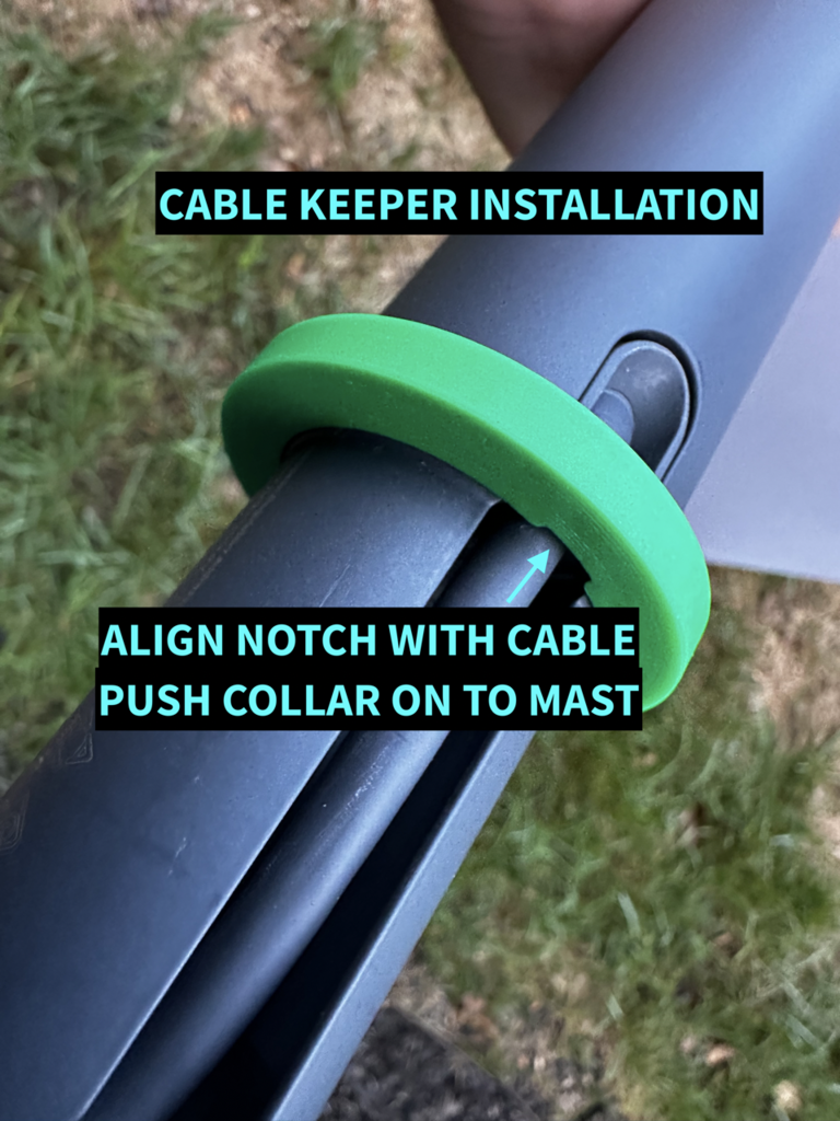 Free 3D file Starlink Cable Keeper・3D printable design to download・Cults