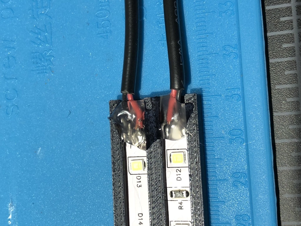 Free 3D file LED Strip Holder・3D printing model to download・Cults