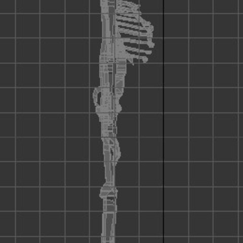 Download 3D printer templates Low poly skeleton ・ Cults
