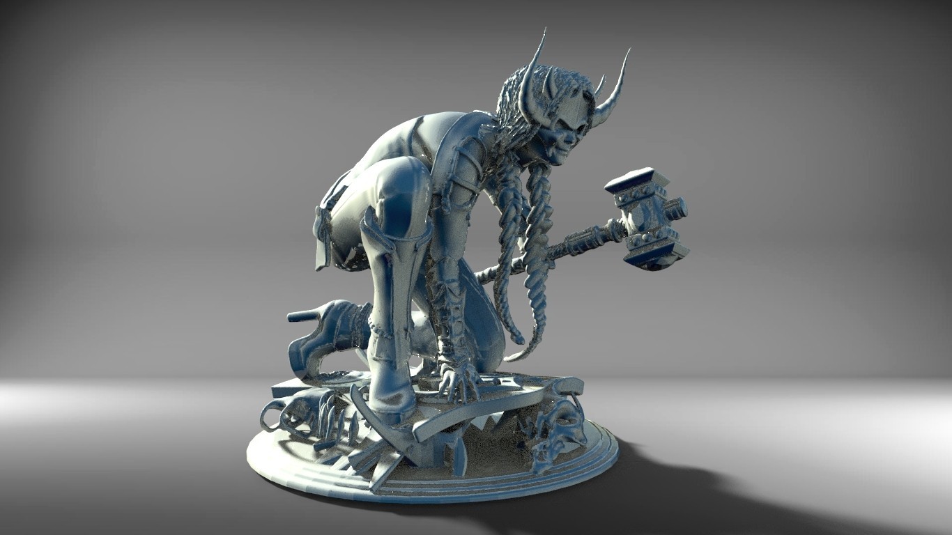 Free STL file Big hammer 🔨・3D print model to download・Cults