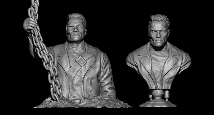 Fichier STL Terminator 2・Plan à imprimer en 3D à télécharger・Cults