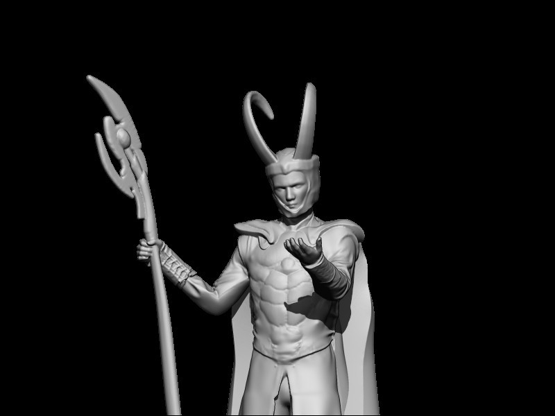 STL file loki・3D printer model to download・Cults