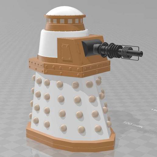 Download free 3D printer designs Doctor Who - Special Weapons Dalek ・ Cults