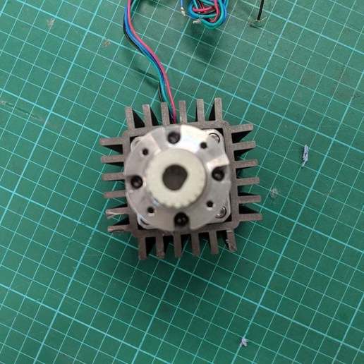 Download free SCAD file Parametric Stepper Motor Heat-Sink • 3D ...