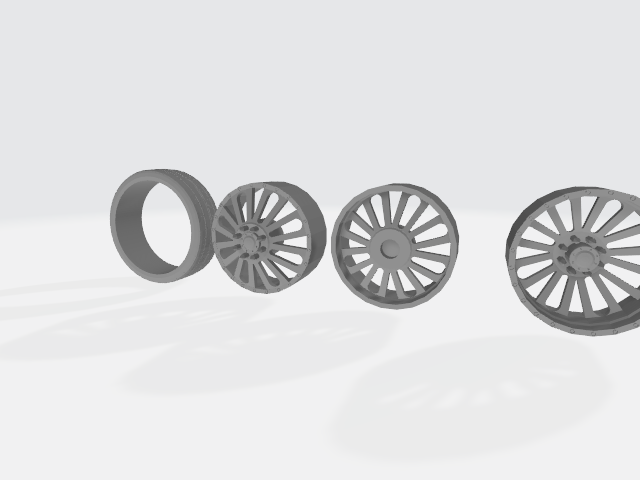 STL file custom dually wheels・3D printable model to download・Cults