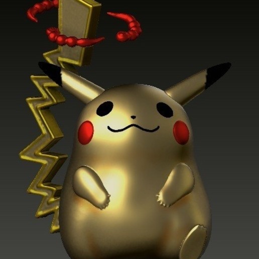 Download STL file Pikachu gigantamax • 3D printable object ・ Cults