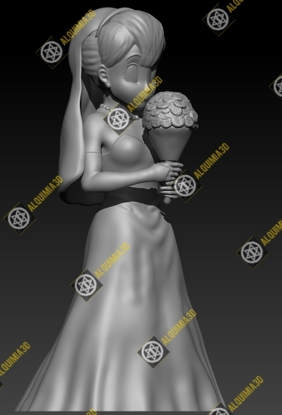 Archivo OBJ BULMA CAKE TOPPER・Plan para descargar y imprimir en 3D・Cults