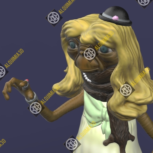 Archivo OBJ ET Dress 👗・Diseño para descargar y imprimir en 3D・Cults