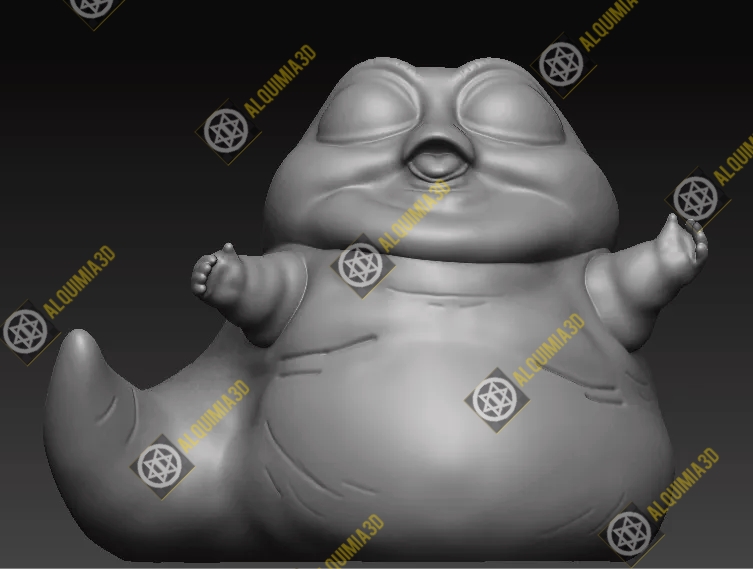 OBJ file Baby jabba 👶・3D printable model to download・Cults
