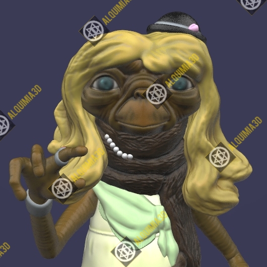 Archivo OBJ ET Dress 👗・Diseño para descargar y imprimir en 3D・Cults
