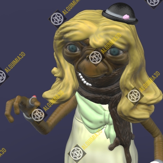 Archivo OBJ ET Dress 👗・Diseño para descargar y imprimir en 3D・Cults