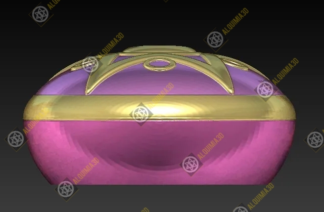 OBJ file sailor moon crystal compact 🌙・3D print model to download・Cults