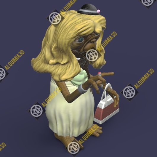 Archivo OBJ ET Dress 👗・Diseño para descargar y imprimir en 3D・Cults