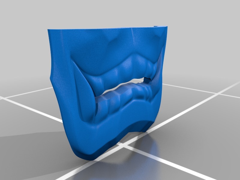 Free 3D file Devil ape mask from tokyo ghoul・3D printer model to ...