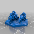 Download free 3D printing designs Battletech Motorized Infantry ...