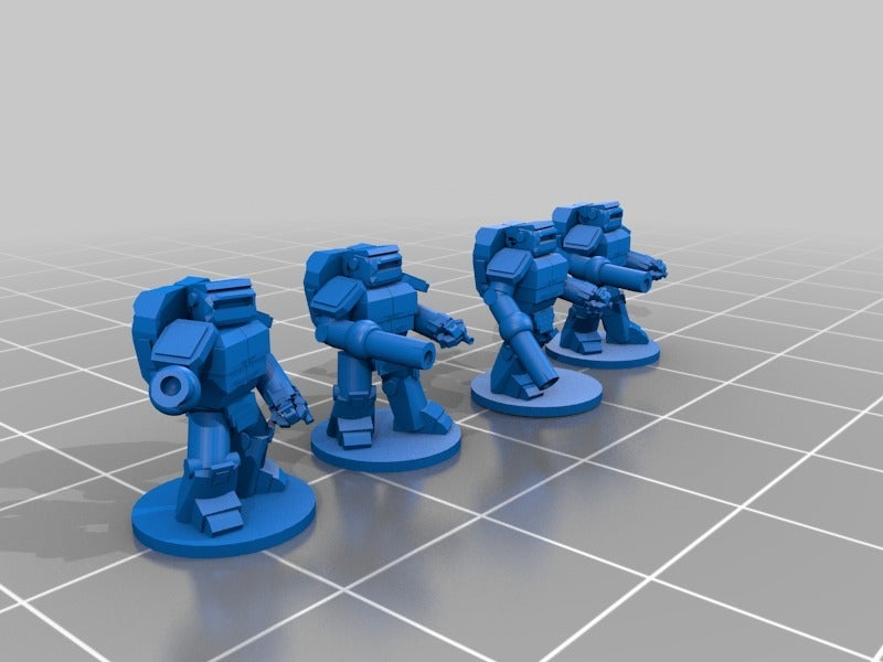 Free STL file Innersphere Battle Armor・3D print design to download・Cults