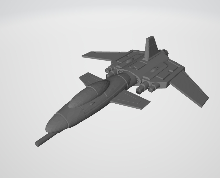 STL file Battletechnology STINGRAY F-90s Varient・3D printing model to ...