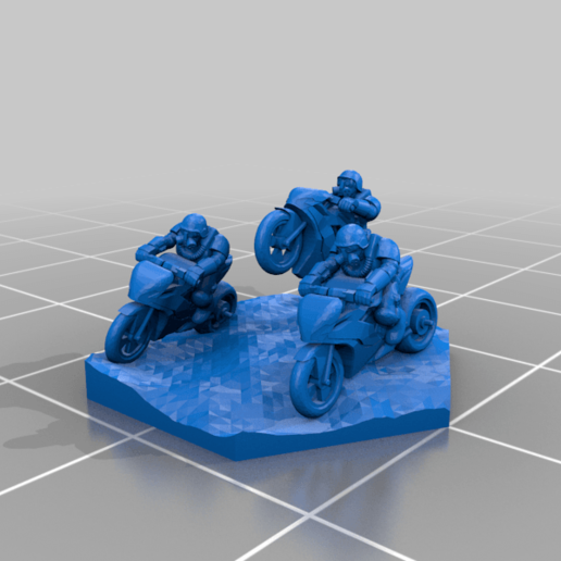 Download free 3D printing designs Battletech Motorized Infantry ...