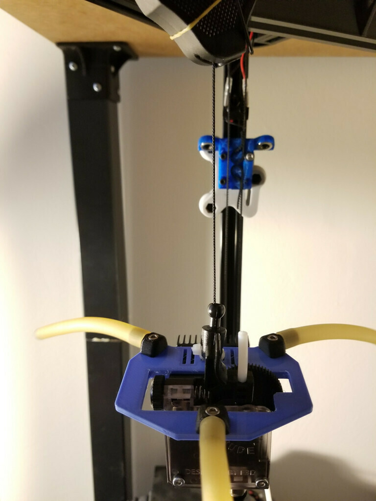 Fichier 3D gratuit Kossel / Delta E3D Titan Clone Flying Extruder Mount ...