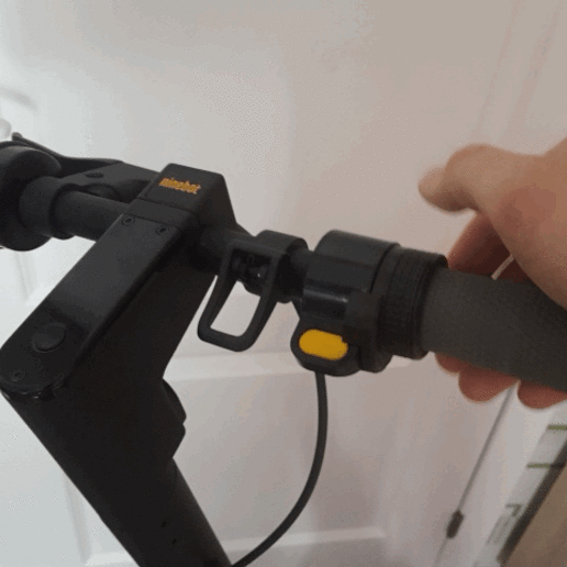 Download STL file Ninebot MAX G30 acceleration handle mod • 3D printing ...