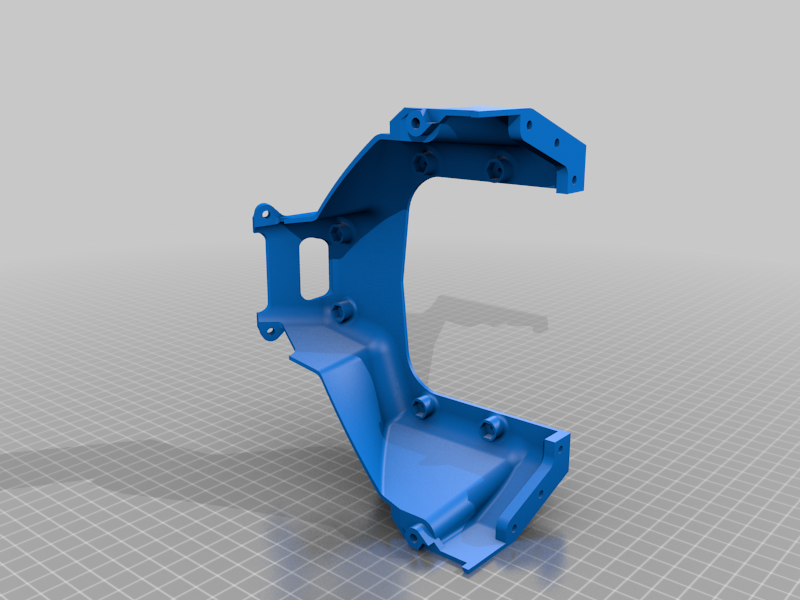 OBJ file Traxxas Slash 4x2 LCG : body cover・3D printing model to ...