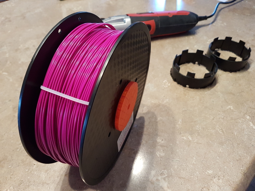 Free 3D file Reuse old spool with 54 mm Adaptor (for refill filament) 👴 ...