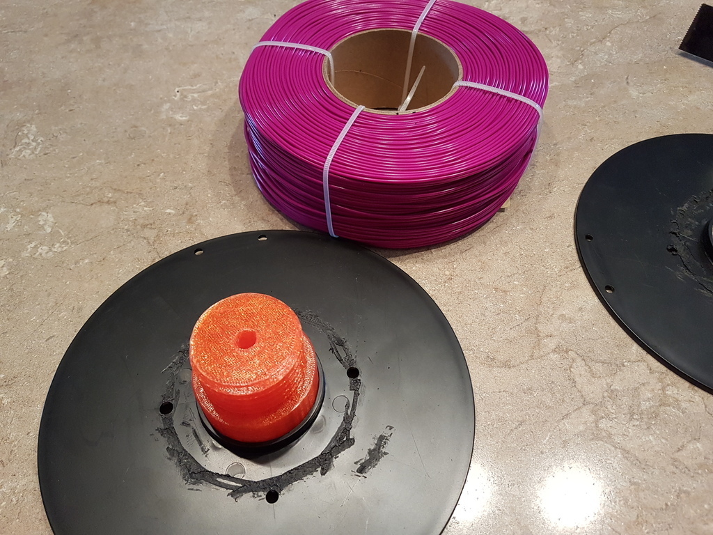 Free 3D file Reuse old spool with 54 mm Adaptor (for refill filament) 👴 ...