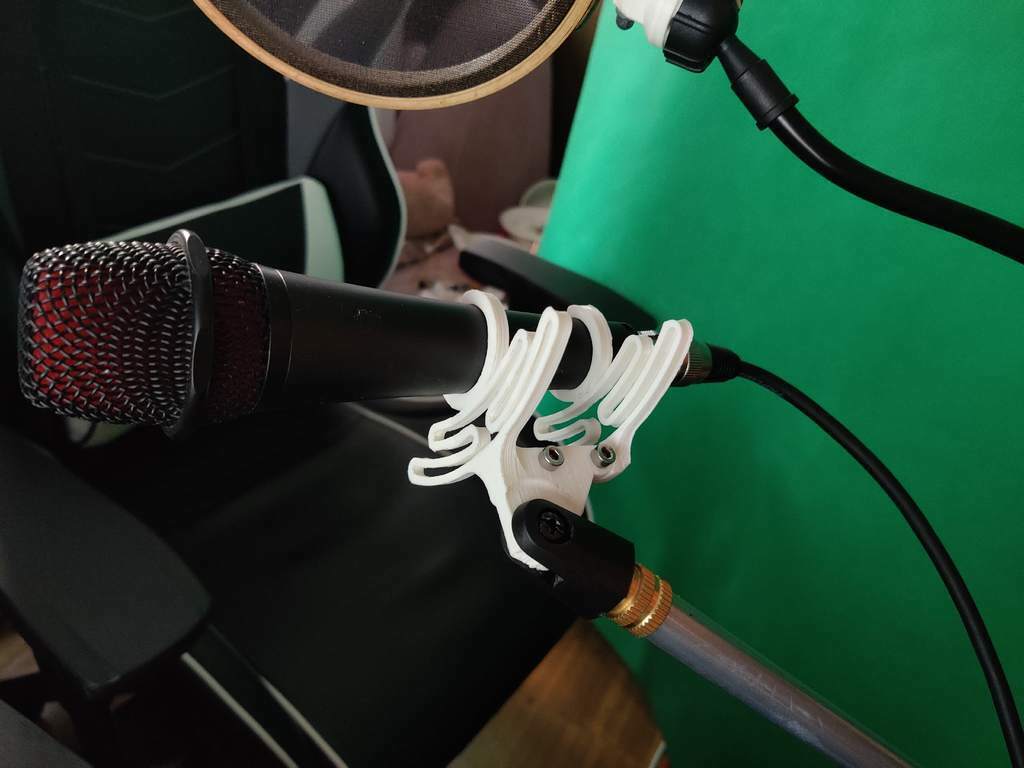 Free 3D file Microphone soft mount・Model to download and 3D print・Cults