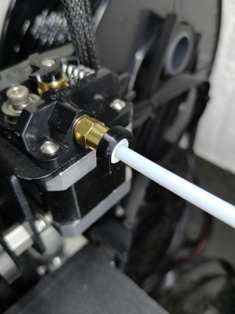 Free 3D file Creality Ender 3 Bowden clip and extruder flag・3D printing ...