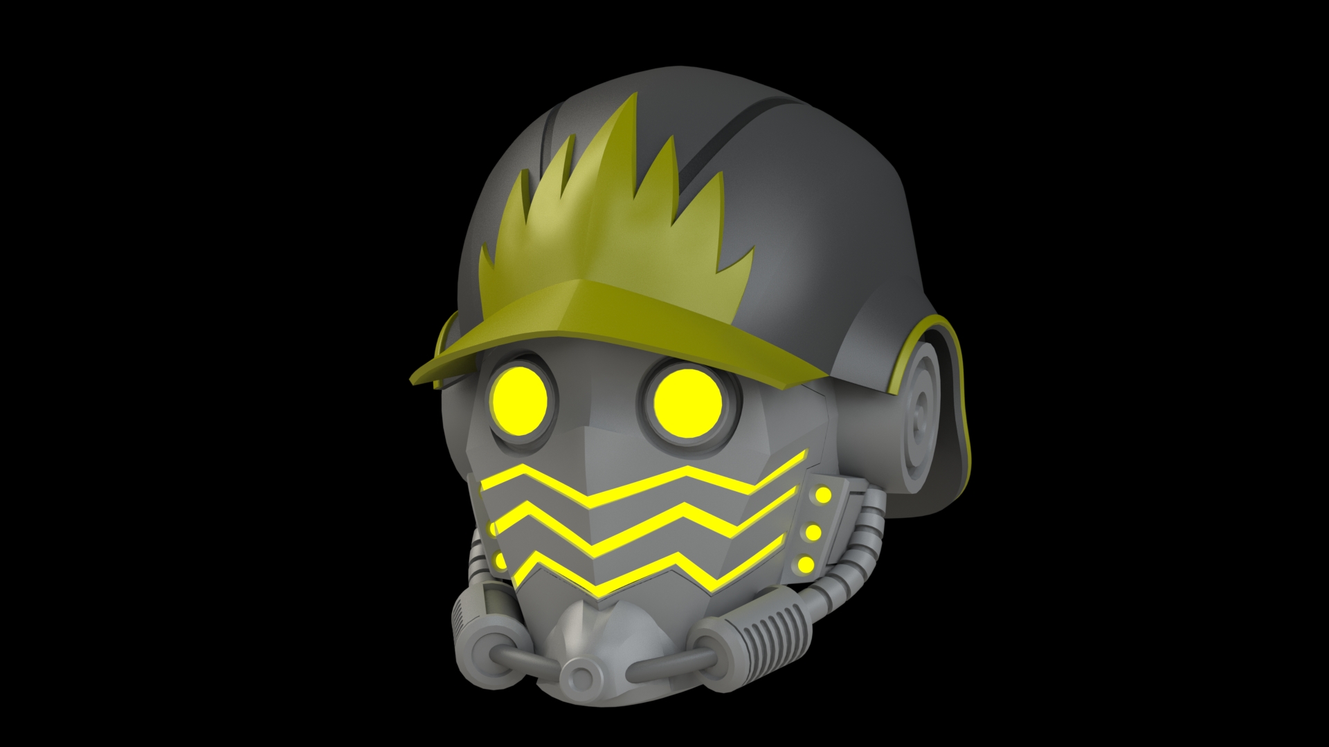 3D file Star Lord Helmet 3d Print Files Comic Book Based・3D printable ...
