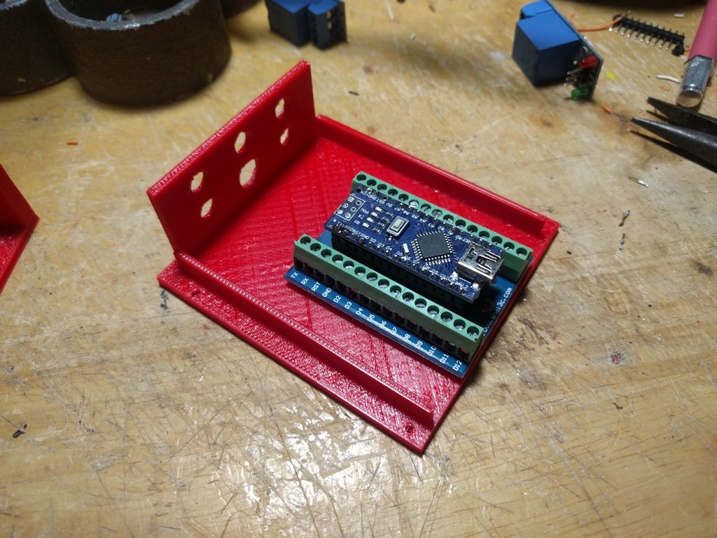 Free 3d File Screw Terminal Expansion Box For Arduino Nano・3d Print