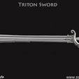 Download free 3D model Blackbeard Sword from POTC (Triton Sword) ・ Cults