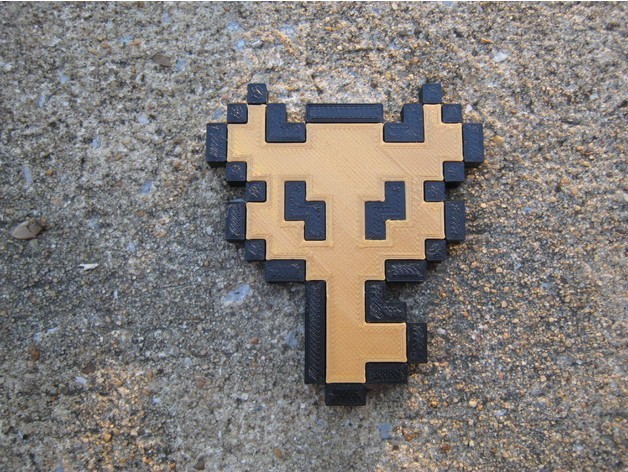 Archivo STL gratuito The Legend of Zelda: A Link to the Past Boss Key 🔗 ...