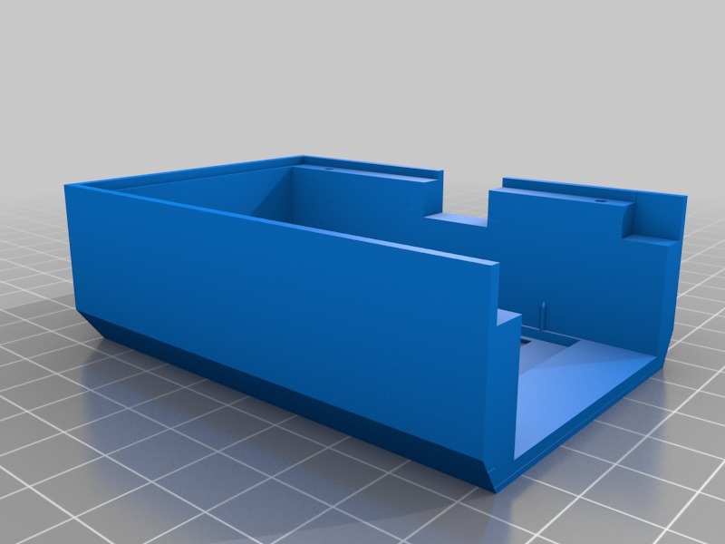 Free 3D file ThingPulse ESP8266 WiFi Color Display Kit Case with Stand ...