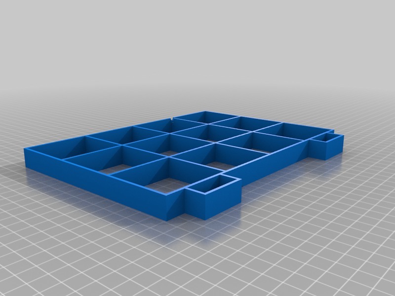 Free 3D file Loose Bead Desiccant Tray Sterilite 20-Quart Box with ...