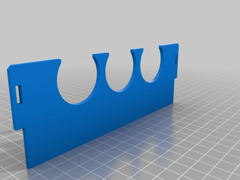 Free STL file Modular Hobby Paint Rack - Small Straight 🎨・3D printer ...