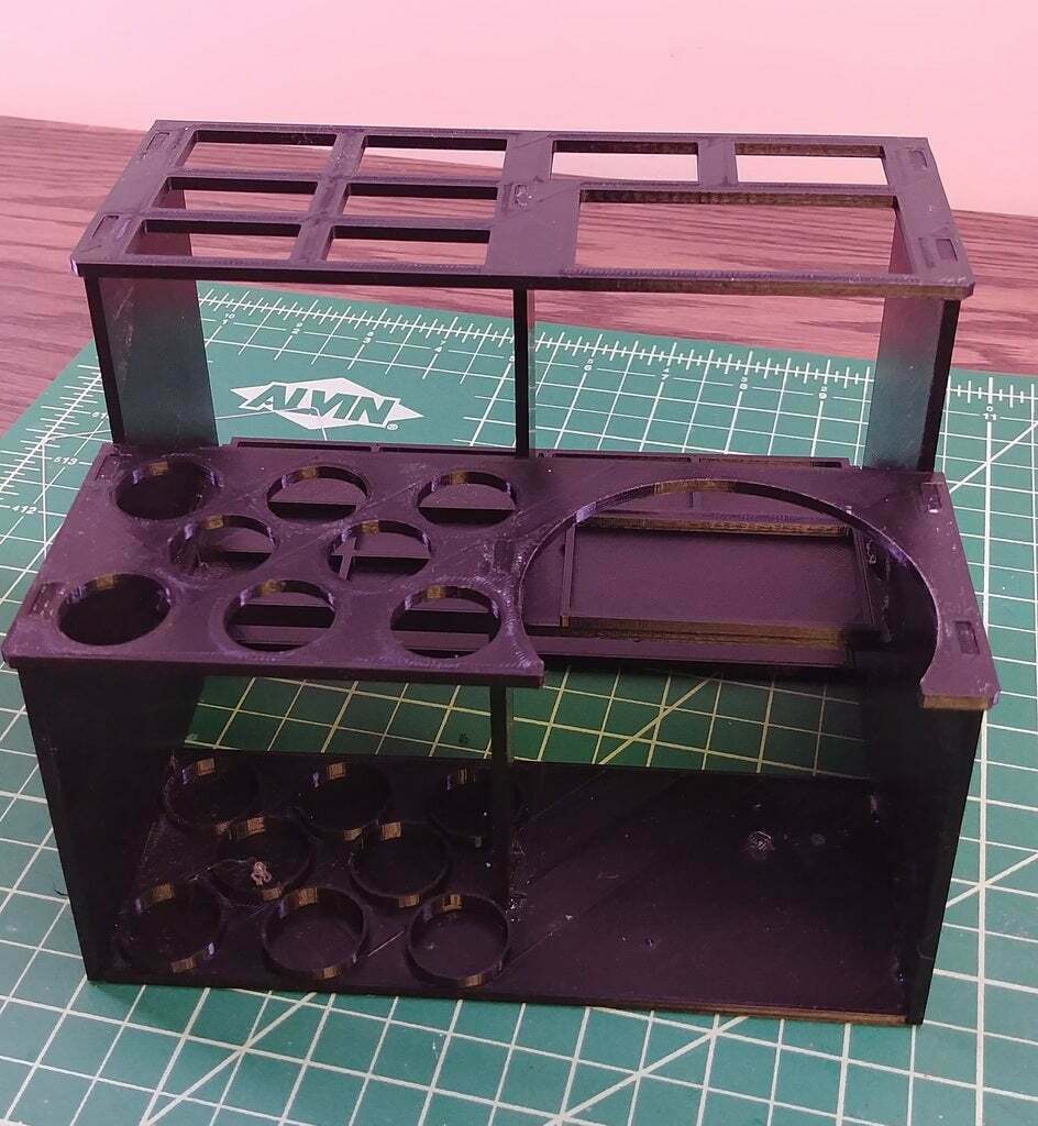 Free STL file Modular Hobby Paint Rack - Tool Holder 🎨・3D printable ...