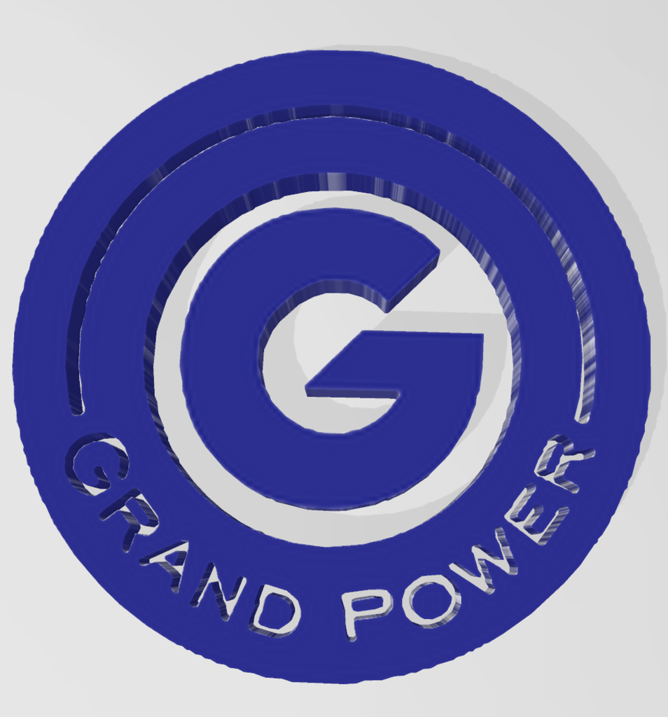 Fichier STL gratuit Logo Grand Power 🚩・Plan imprimable en 3D à ...