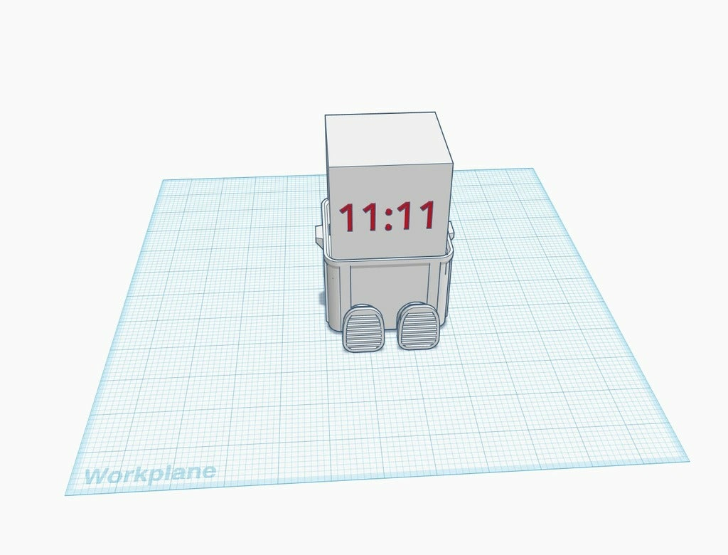 Free STL file Clock Bot 🕰️・3D printer design to download・Cults