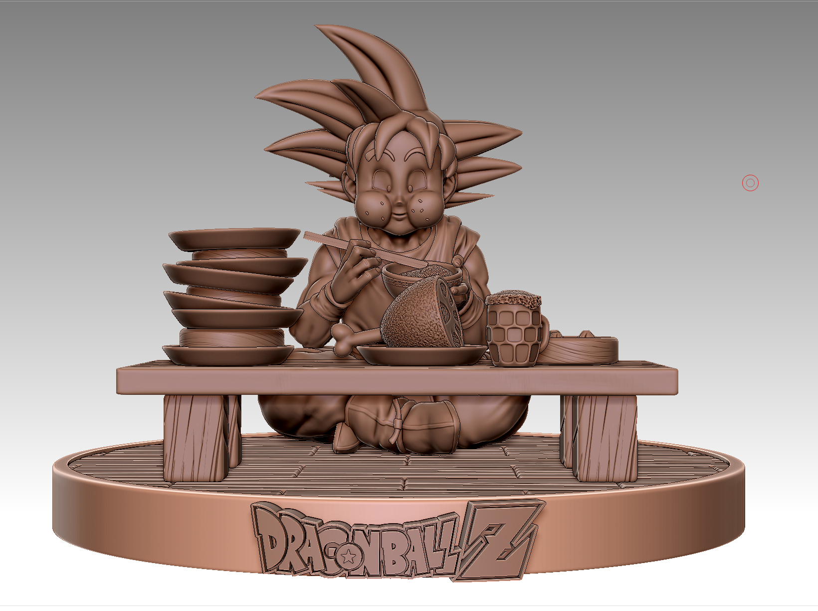 3D file Goku・Template to download and 3D print・Cults