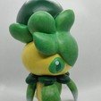 Download 3D printing templates Fomantis - Alola Pokemon Sun and Moon ...