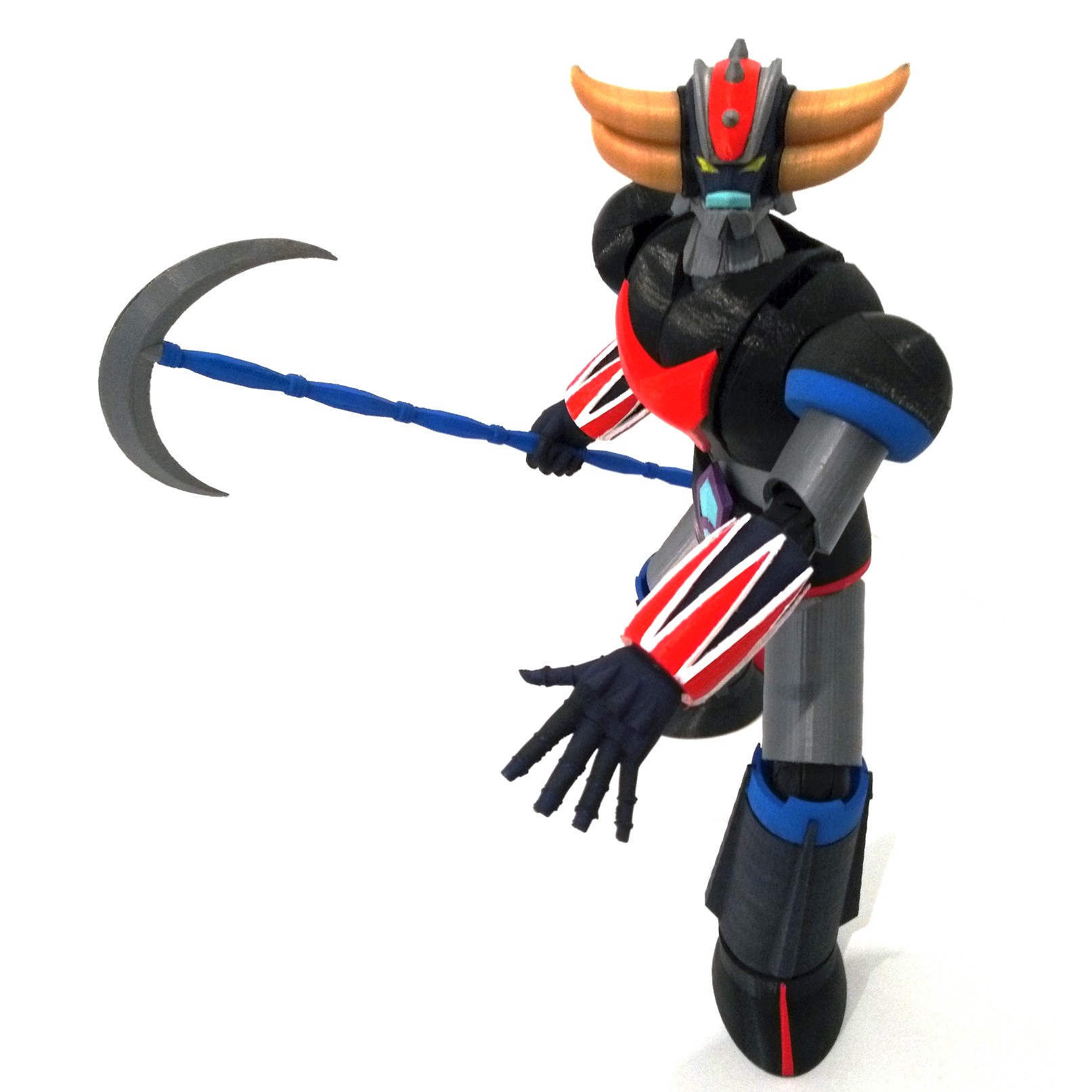Archivo STL GOLDORAK - Maqueta imprimible, configurable, articulada y ...