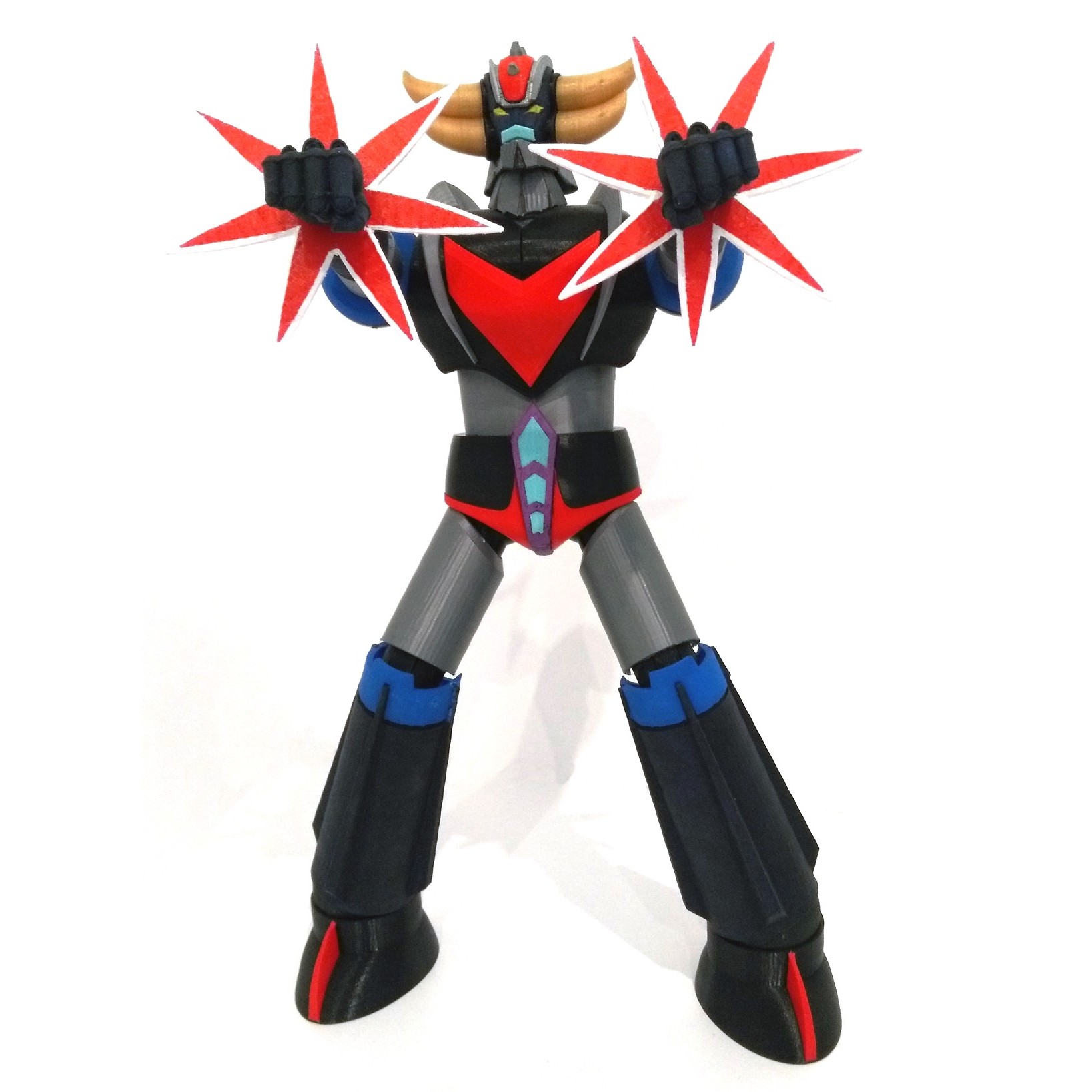 Archivo STL GOLDORAK - Maqueta imprimible, configurable, articulada y ...