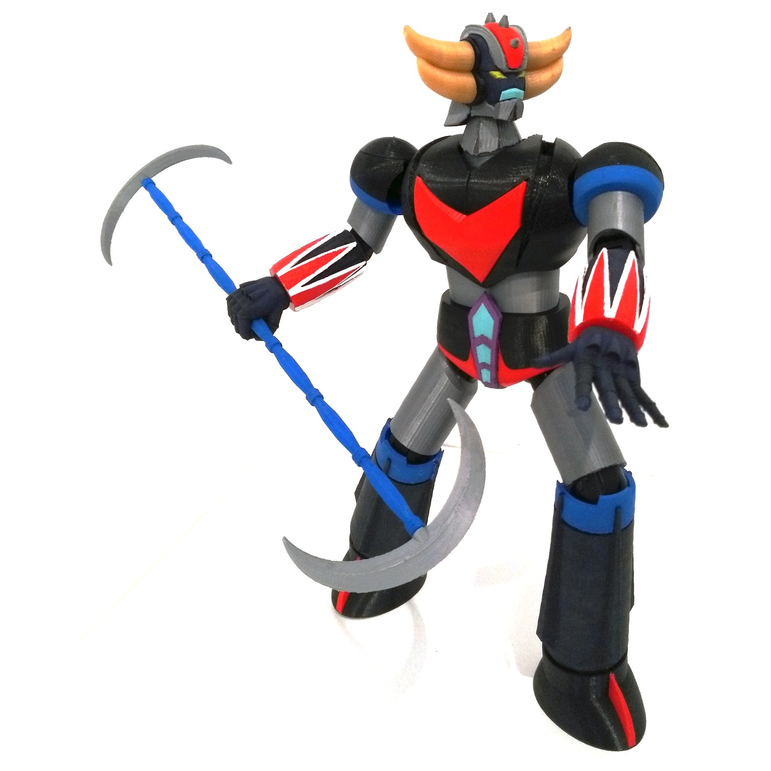 Archivo STL GOLDORAK - Maqueta imprimible, configurable, articulada y ...