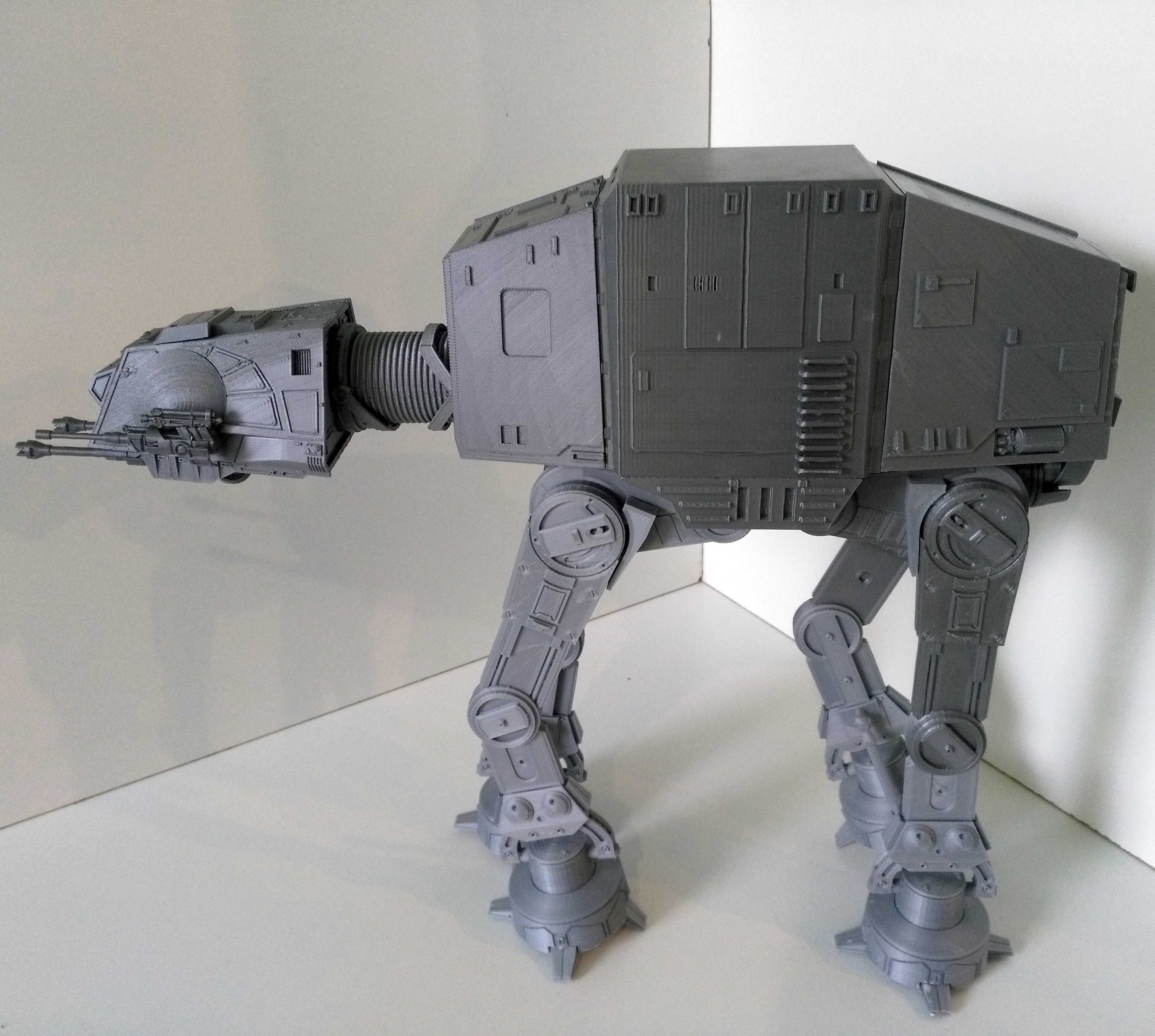 Download STL file STAR WARS AT-AT IMPERIAL WALKER – HIGHLY DETAILED ...