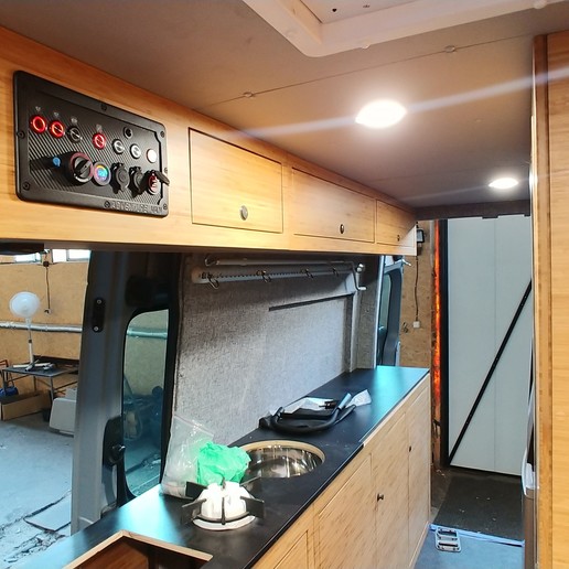 Download STL file Camper control panel Mercedes Benz Sprinter w906 ...