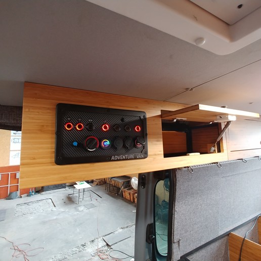 Download STL file Camper control panel Mercedes Benz Sprinter w906 ...